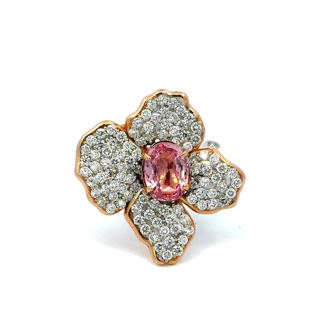 PADPARADSCHA RINGS – Lux Jewelry Network